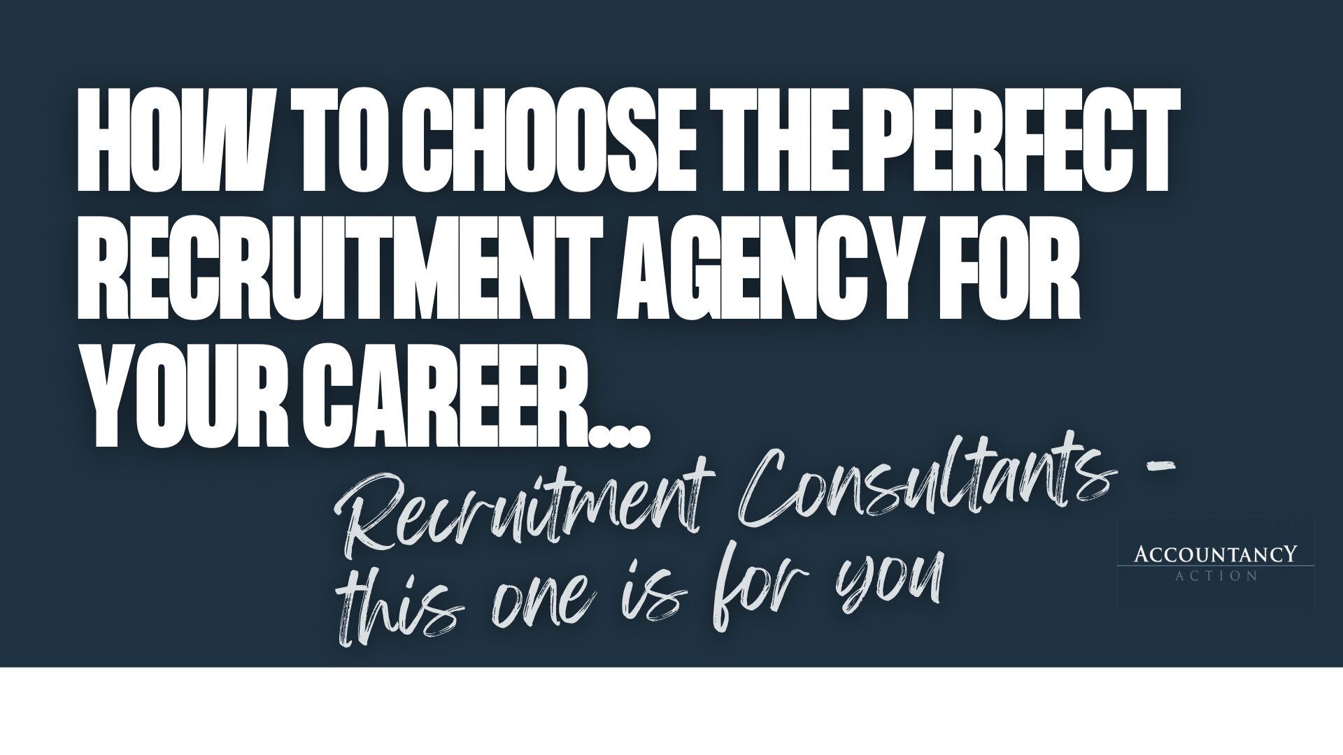 How to Choose the Perfect Recruitment Agency for Your Career ...